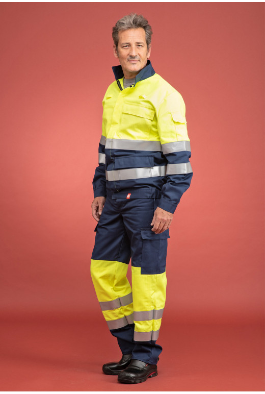 ATEX High-Visibility Multi-Hazard Jacket Fluo Yellow | DMD France