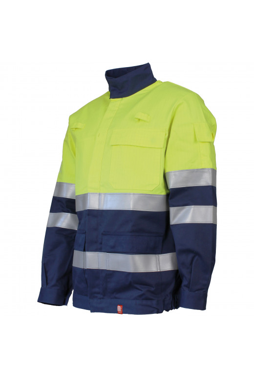 ATEX High-Visibility Multi-Hazard Jacket Fluo Yellow | DMD France