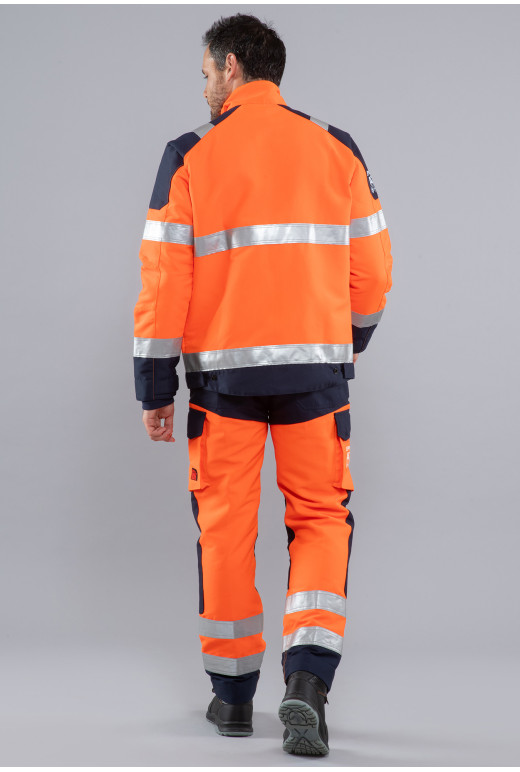ATEX Plus High-Visibility multi-hazard jacket Fluo Orange | DMD France