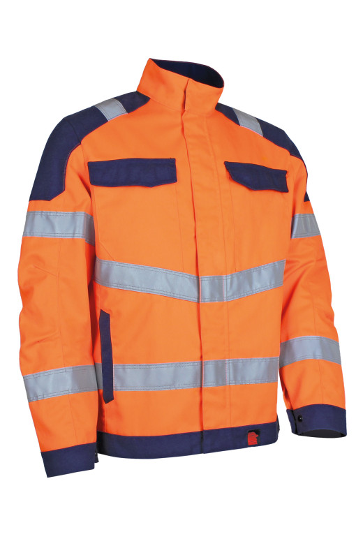 Visiobat men's high-visibility jacket | DMD France
